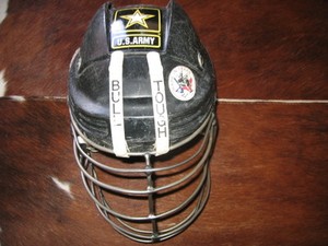 BULL TOUGH BULLRIDING helmet bull riding gear safety Rodeo PBR, youth ...