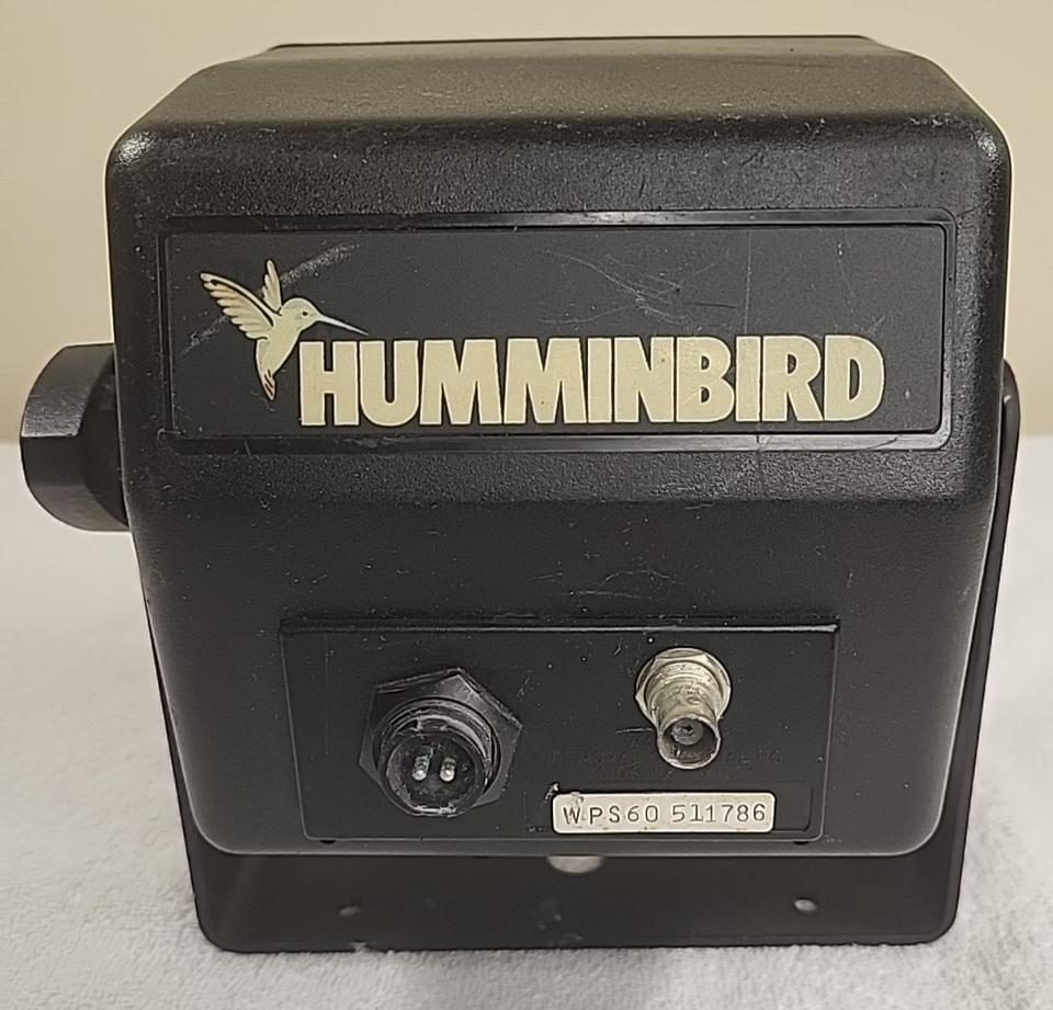 Vintage Humminbird Super Sixty WPS 60 Depth Sounder Fish Finder ...