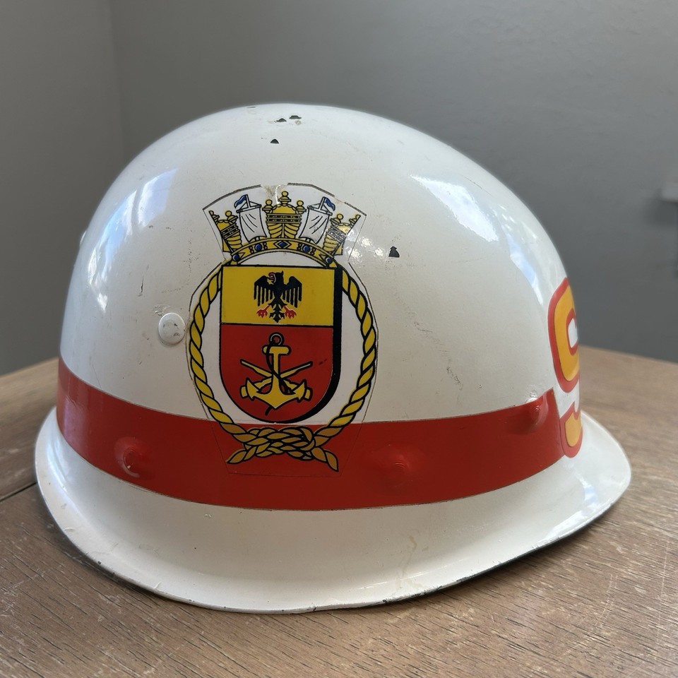 Vintage Brazilian Navy SP Sappers Pointers M1 Style Helmet w/Liner ...