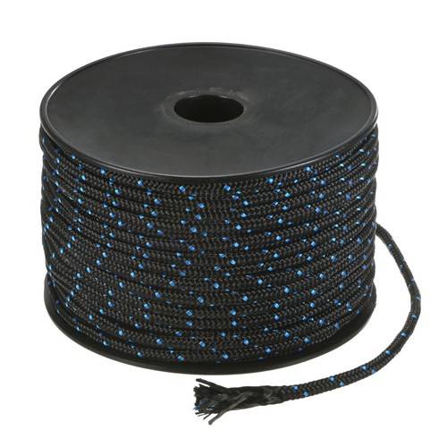 Recoil Starter Rope Pull Cord 5.5mm 60m for Mower [Black Blue ...