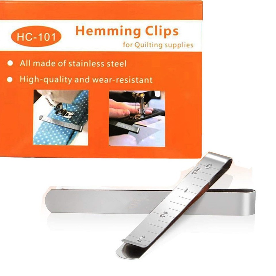 3 Pieces Metal Hemming Clips Lovely Marking Hand Sewing Clamp for | eBay UK