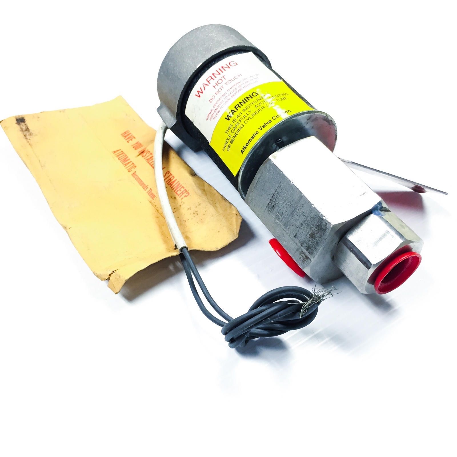 Atkomatic Valve Co. 2300 Solenoid Valve, Type SL, Boiler Chemical, 115V ...