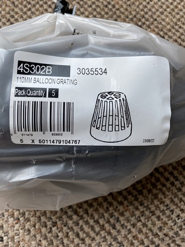 Osma 4S302B 110mm Black Balloon Gratings. X 5 New | eBay UK