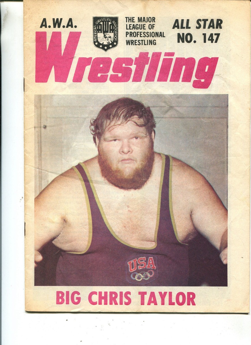 Chris Taylor Wrestling Poster