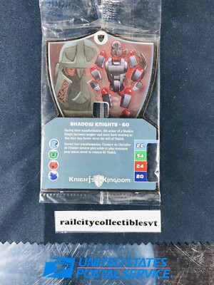Lego Knight's Kingdom Shadow Knights 60 Challenge Card 2004 New-Sealed ...