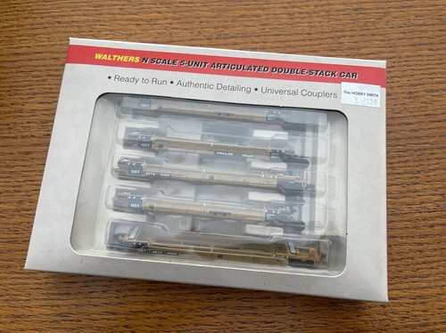 Walthers N Scale TTX #72403 932-8109 Double Stack Car 5 Pack-New | eBay
