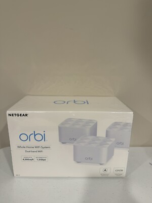 NEW/SEALED Netgear Orbi RBK13 Dual-band Whole Home MESH WiFi System ...