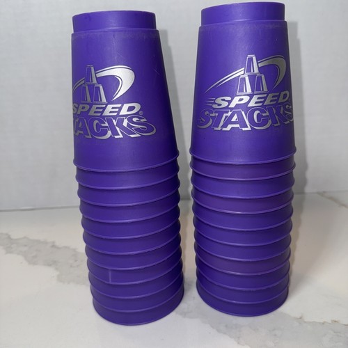 Speed Stacks Cups Stacking Game (Set of 22) Used - Purple | eBay