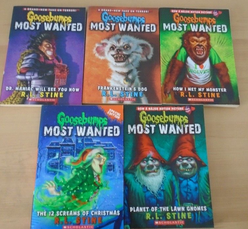 Goosebumps: Most Wanted Series Paperback Books by R.L. Stine (sequence ...