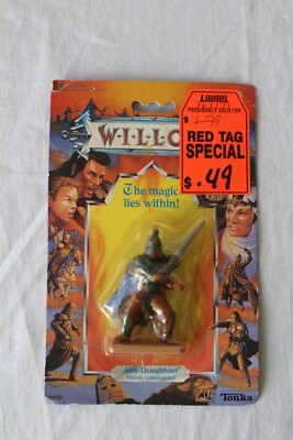 Willow Tonka Vintage 1988 Airk Thaughbaer Commander Figure New Sealed ...