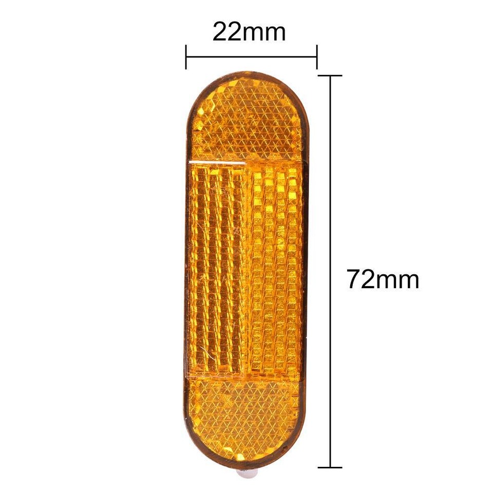 Front Safety Reflective Tube Night Reflector for Scooter M365 PRO 2 ...