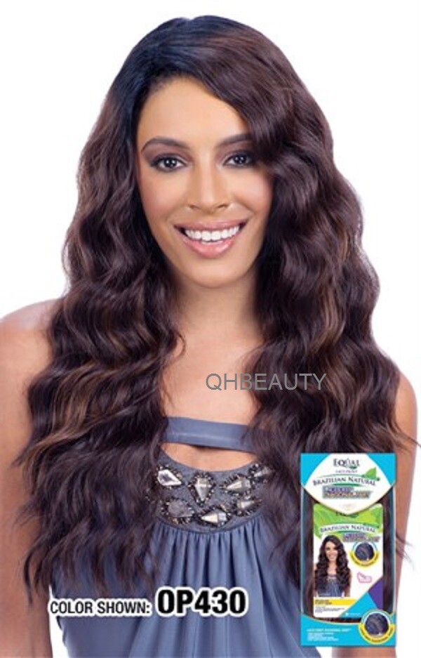 Freetress Equal Synthetic Natural Lace Front Wavy curly Hair Wig ...