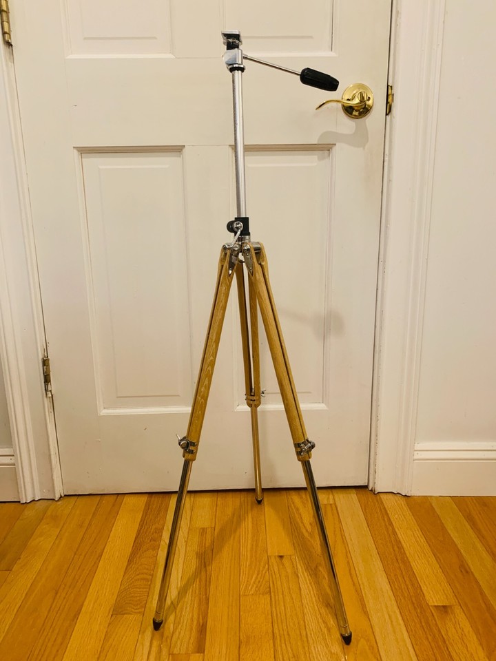 Rare Vintage Craig Thalhammer Movie Photography Tripod Chrome Wooden ...