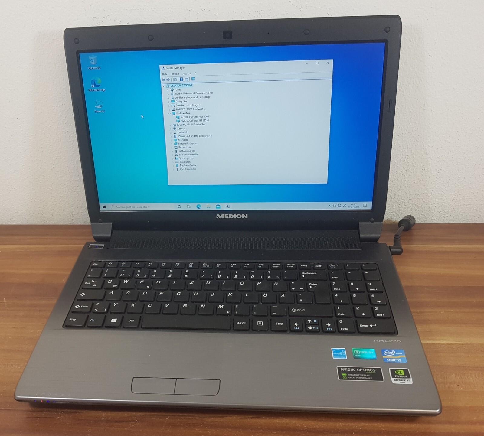 Mainboard 69N0ZPM18A02 nVidia GeForce GT 635M aus Notebook Medion Akoya ...