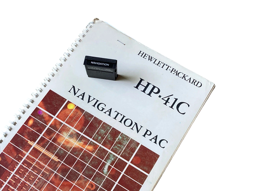 Navigation pac for Hewlett Packard HP 41CV calculator module | eBay