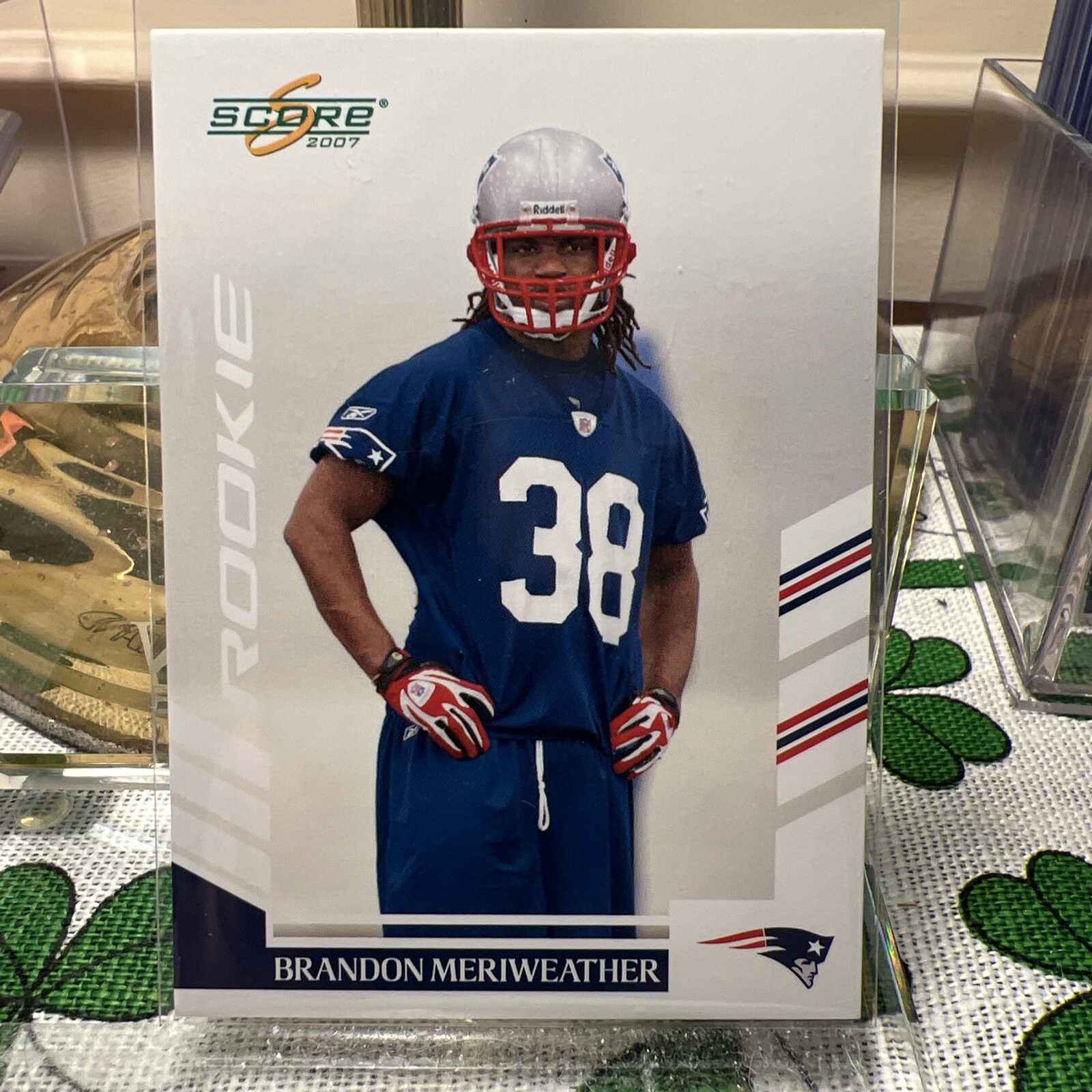 2007 Select Football Card #406 Brandon Meriweather Rookie | eBay