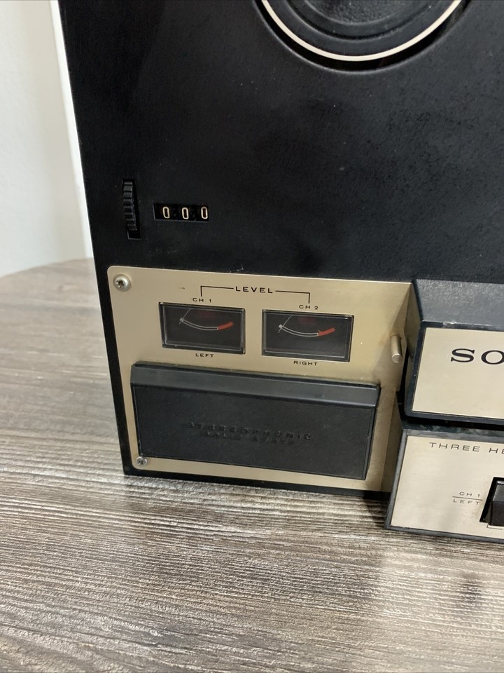 Vintage Sony TC-350 Reel To Reel Stereo Solid State Tape Recorder ...