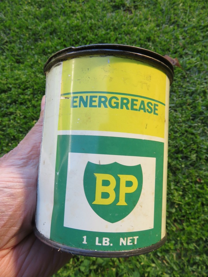 OLD ENERGREASE BP GREASE 1IB TIN #2 | eBay
