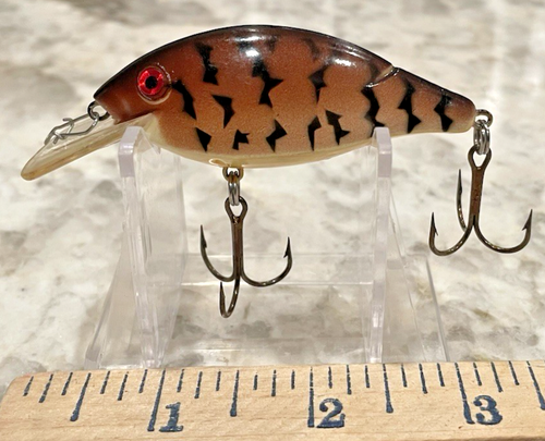 Vintage Luhr Jensen Pre Rapala Speed Trap 1/4 oz Summer Mud Craw Lure ...