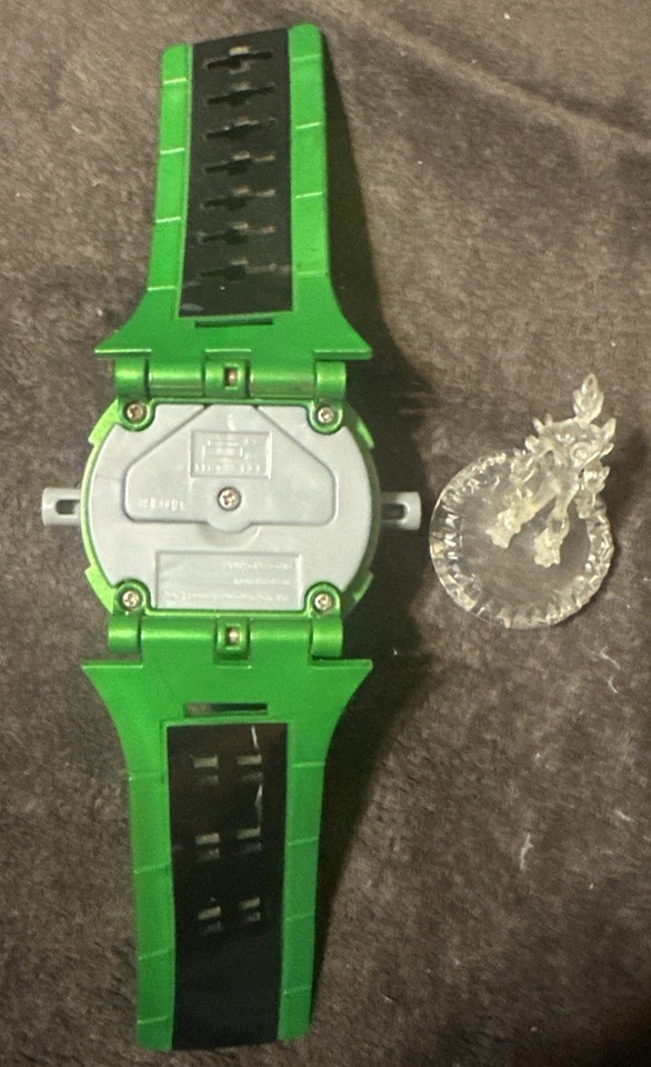 Ben 10 Ten Omnitrix Watch Crystal Alien Figure Toy Bandai 2008 Cartoon ...