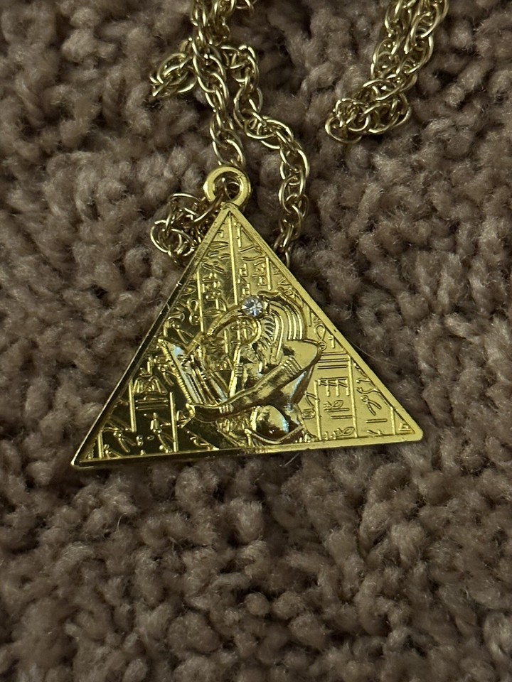 Undated Thoth Cutout Gold Plated Bronze Looped Doubloon- Mardi Gras ...