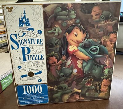 Disney Parks Signature Puzzle Lilo & Stitch 20th Anniversary 1000 ...
