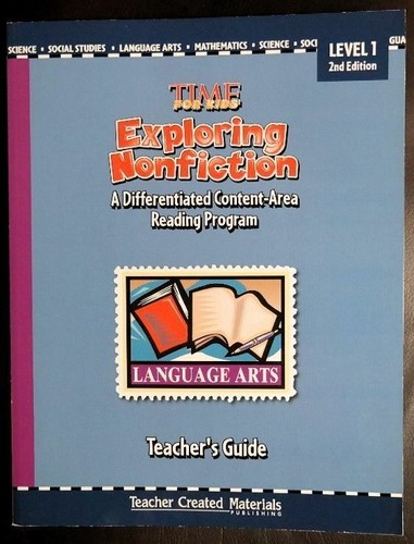 Exploring Nonfiction, Language Arts, Level 1, second edition (Time for ...