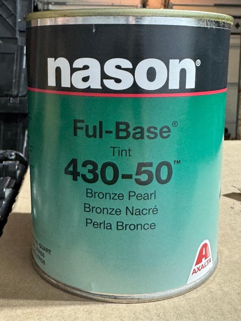 Axalta Cromax Dupont Nason 430-50 FUL-BASE Bronze Pearl 1QT | eBay