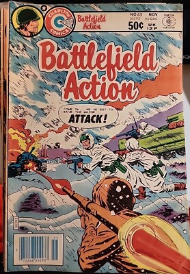 1980 Charlton Comics Battlefield #65 VG+ | eBay