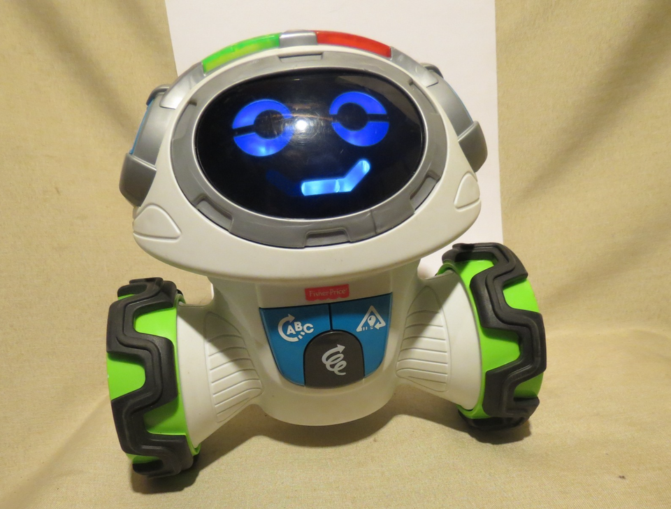 Fisher Price Think & Learn Teach n Tag Movi Mobi Moby Education Robot ...