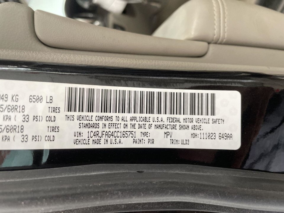 Driver Side View Mirror Wk Body VIN E Or F Fits 11-22 GRAND CHEROKEE ...