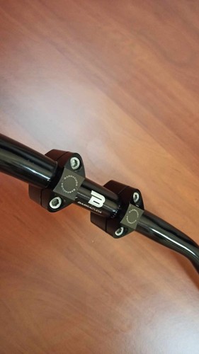 Ducati monster 696 796 1100 aftermarket fatbar handlebar clamps risers ...