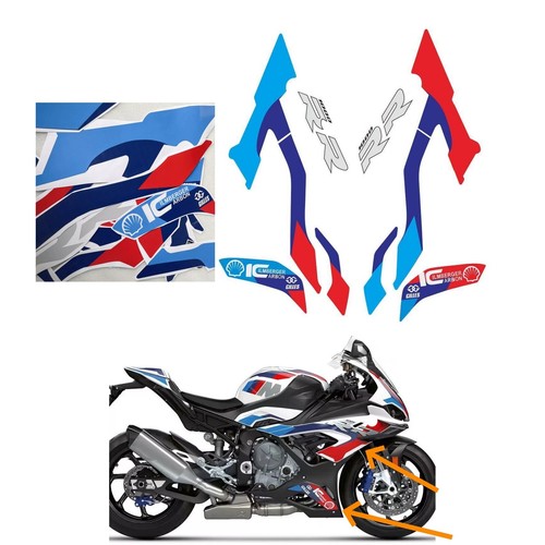S1000RR Fairing Body Decal Sticker For BMW S 1000 RR M 1000RR 2019-2022 ...