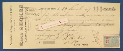 René BUCHER 1919 à LUXUEIL LES BAINS - sièges garnis et literies ...