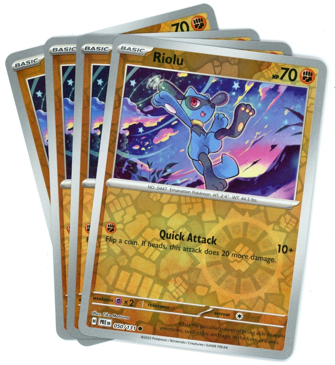 Riolu Evolution Level Platinum