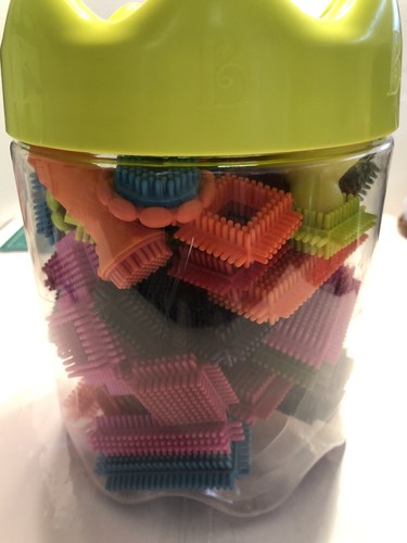 Bristle Blocks Stackadoos Building Blocks Every B Toy 57 pieces | eBay