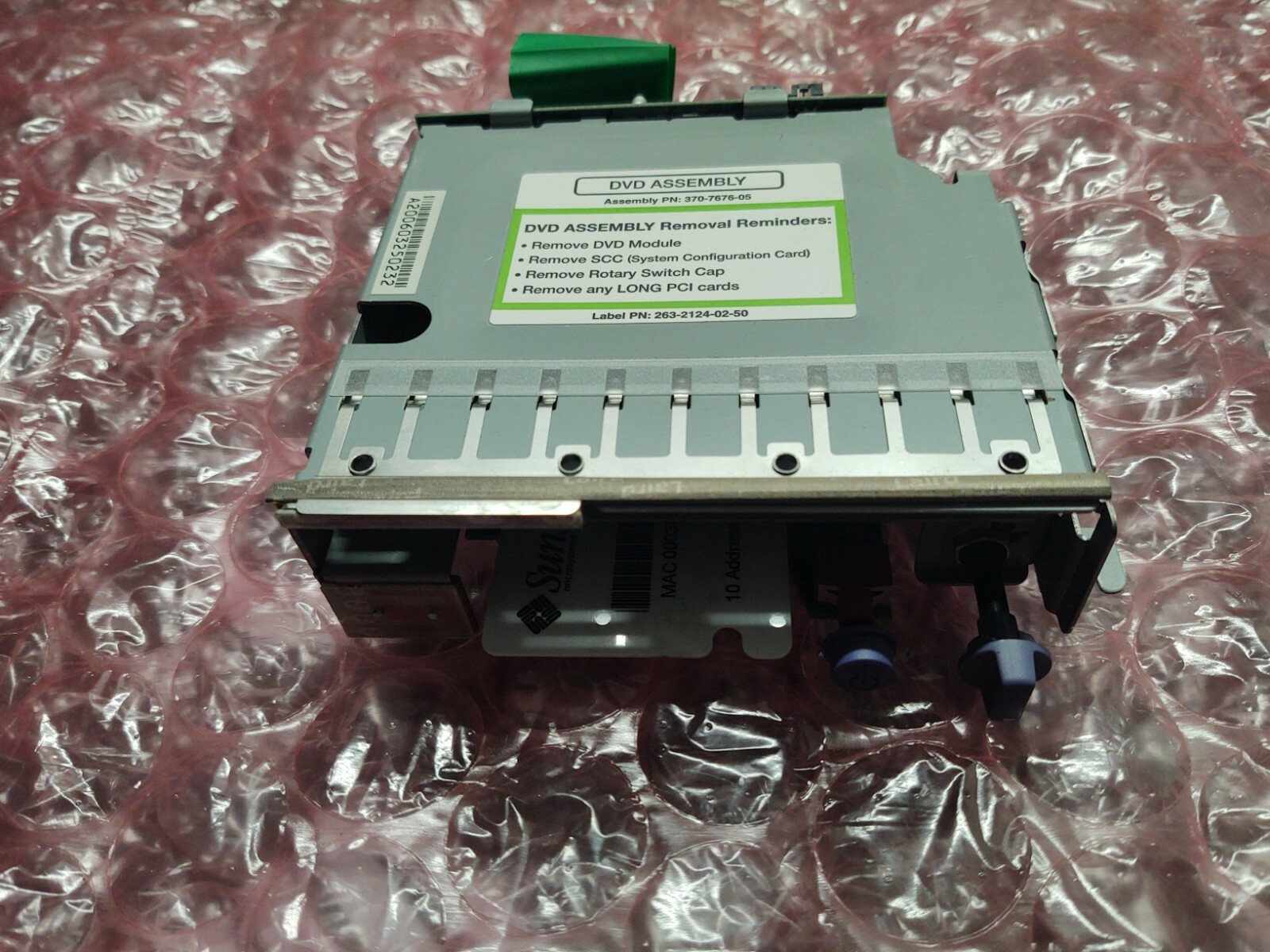 SUN Netra 210 DVD Bay Assembly 370-7676 LVN SYSTEMS | eBay