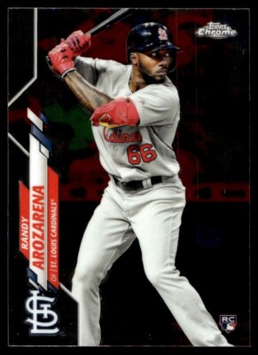 2020 Topps Chrome Randy Arozarena Rookie G48 St. Louis Cardinals #49 | eBay