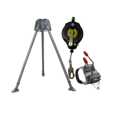 Abtech Confined Space Rescue Tripod / Fall Arrest Retriever | eBay