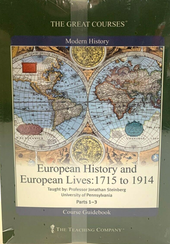 The Great Courses - European History & Lives 1715 to 1914 - 6 DVDs + GB ...