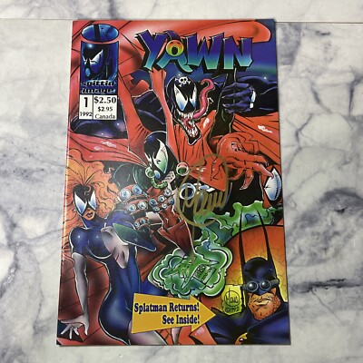 Yawn Comic Book Issue #1 Spawn Parody Spitting Image Comics Bill Maus ...