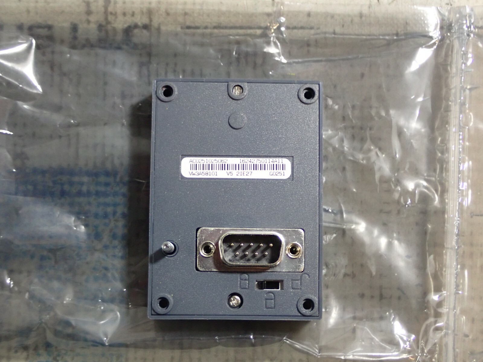 NEW Telemecanique Square D VW3A58101U Keypad with Manual V5.2IE27 | eBay