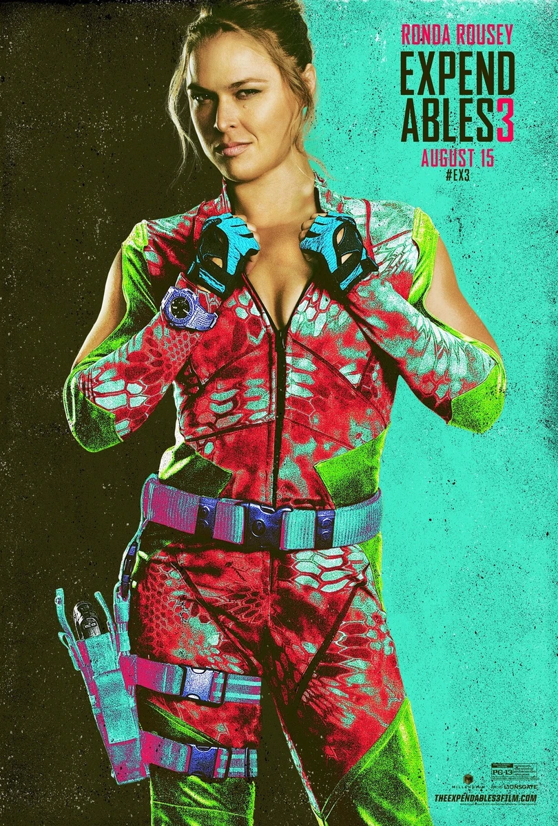 Ronda Rousey Expendables 3 Poster