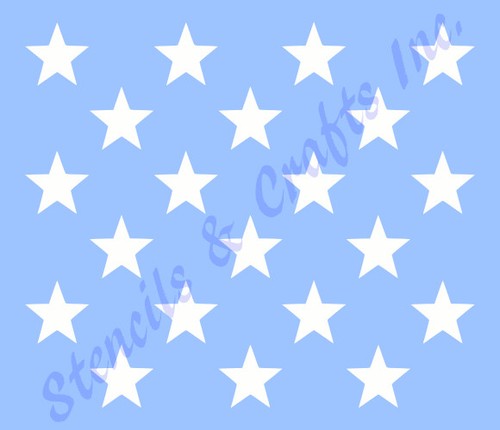 1.5" STAR STENCIL STARS STENCILS TEMPLATE PATTERN CRAFT PAINT ART NEW ...
