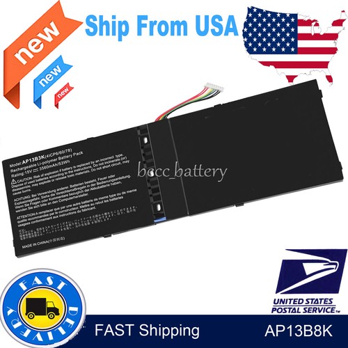 Laptop Battery AP13B3K AP13B8K AL13B3K for Acer Aspire R7-572 Series R7 ...