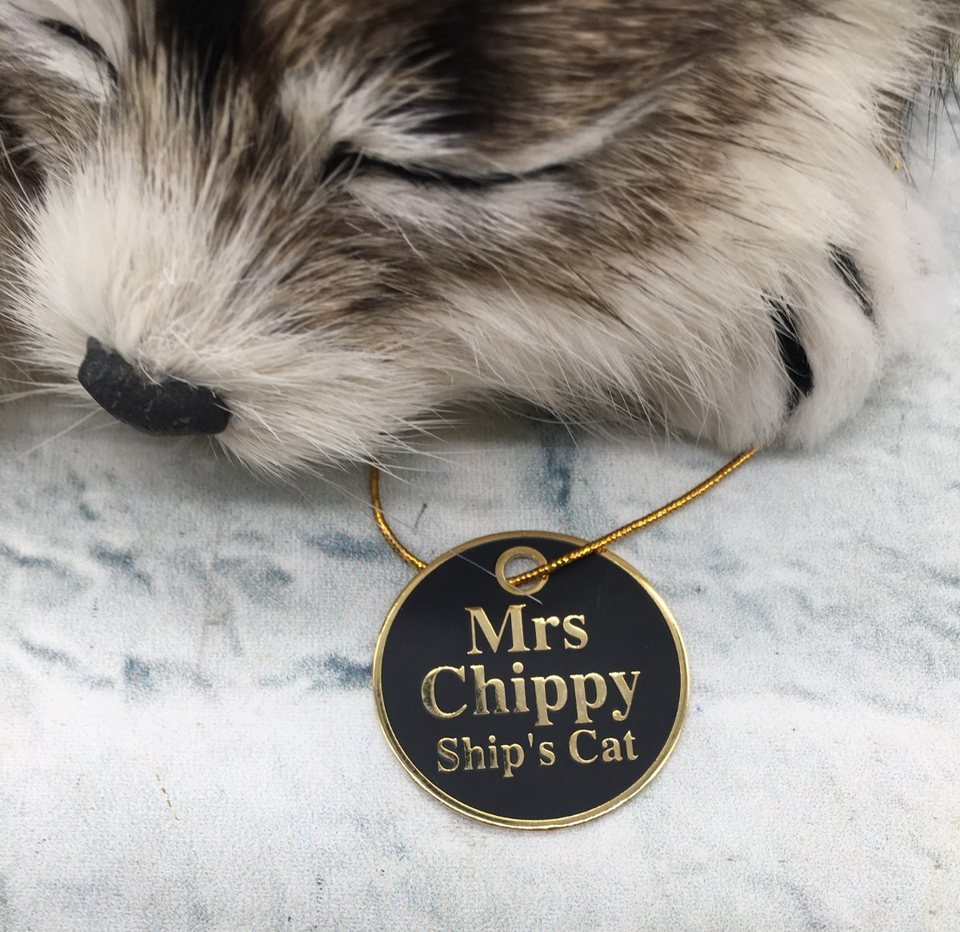 Nauticalia Polar Explorer Mrs Chippy the Ships Cat Realistic Fur ...