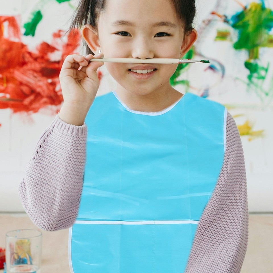 3 Pcs Smock for Children Children's Aprons Painting Art Kids 8-12 | eBay UK