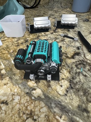 Vanquish H10 Optic Knights Custom Engine Throttle Therapy Teal | eBay