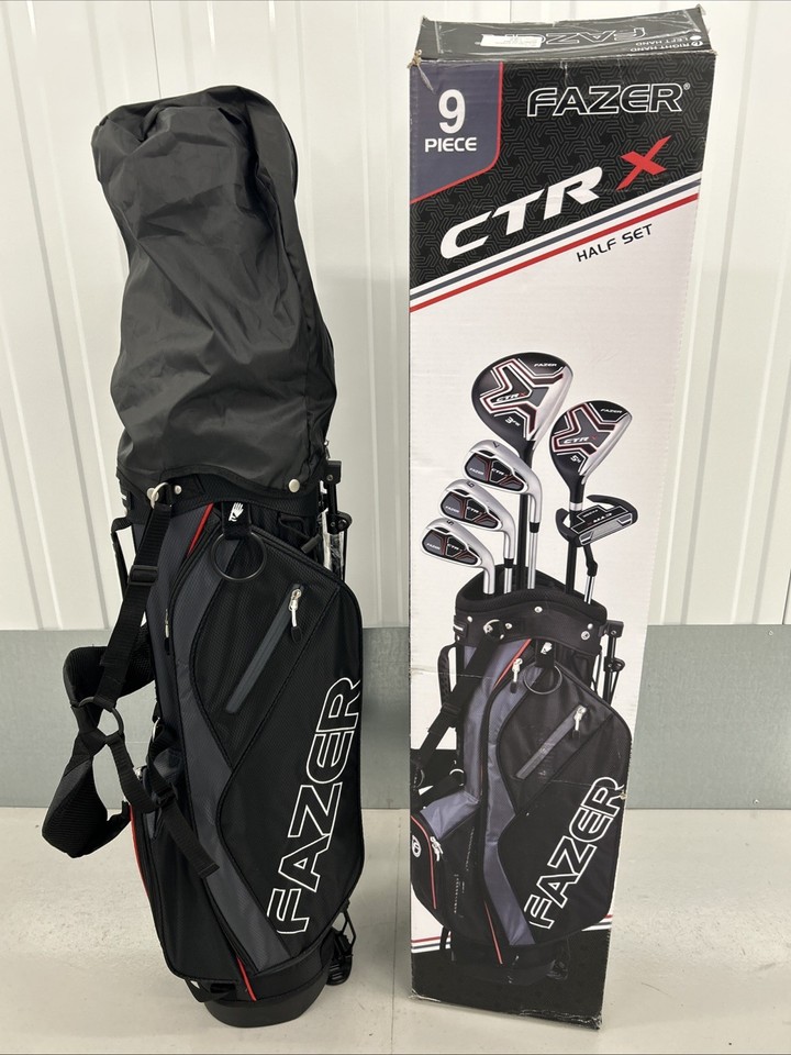 NEW Fazer CTR X Golf Half Package Set / 3FW, 5H, 7i, 9i, SW, Putter ...