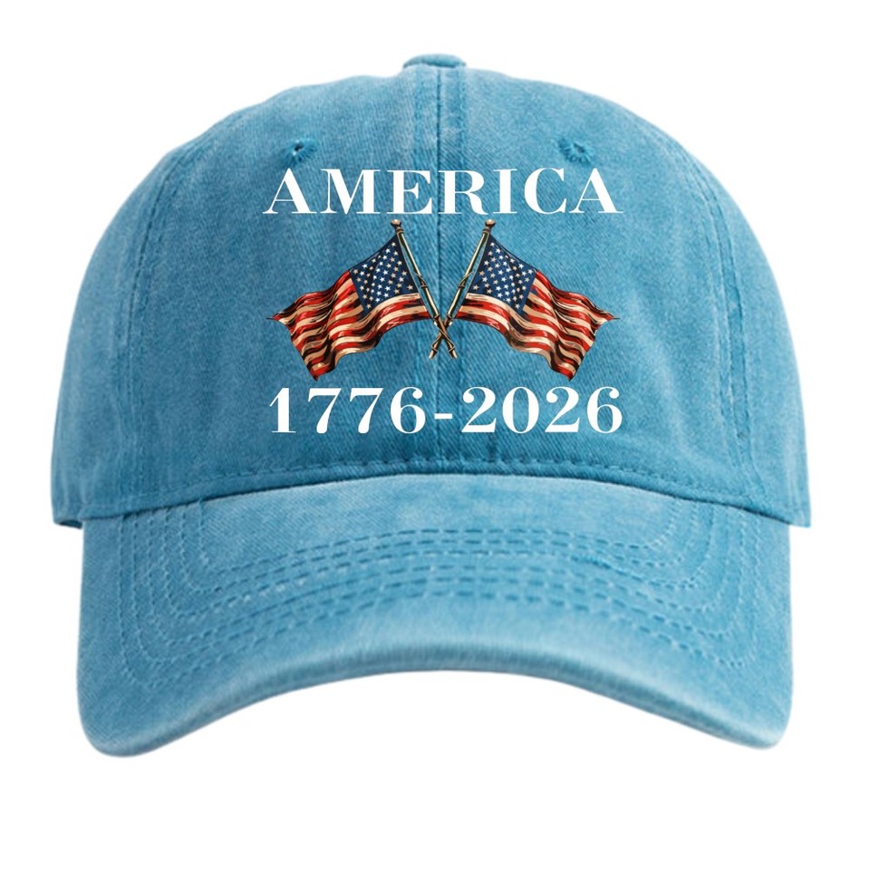 America 250th Anniversary Flag Dad Hat, Unisex Family Gathering ...